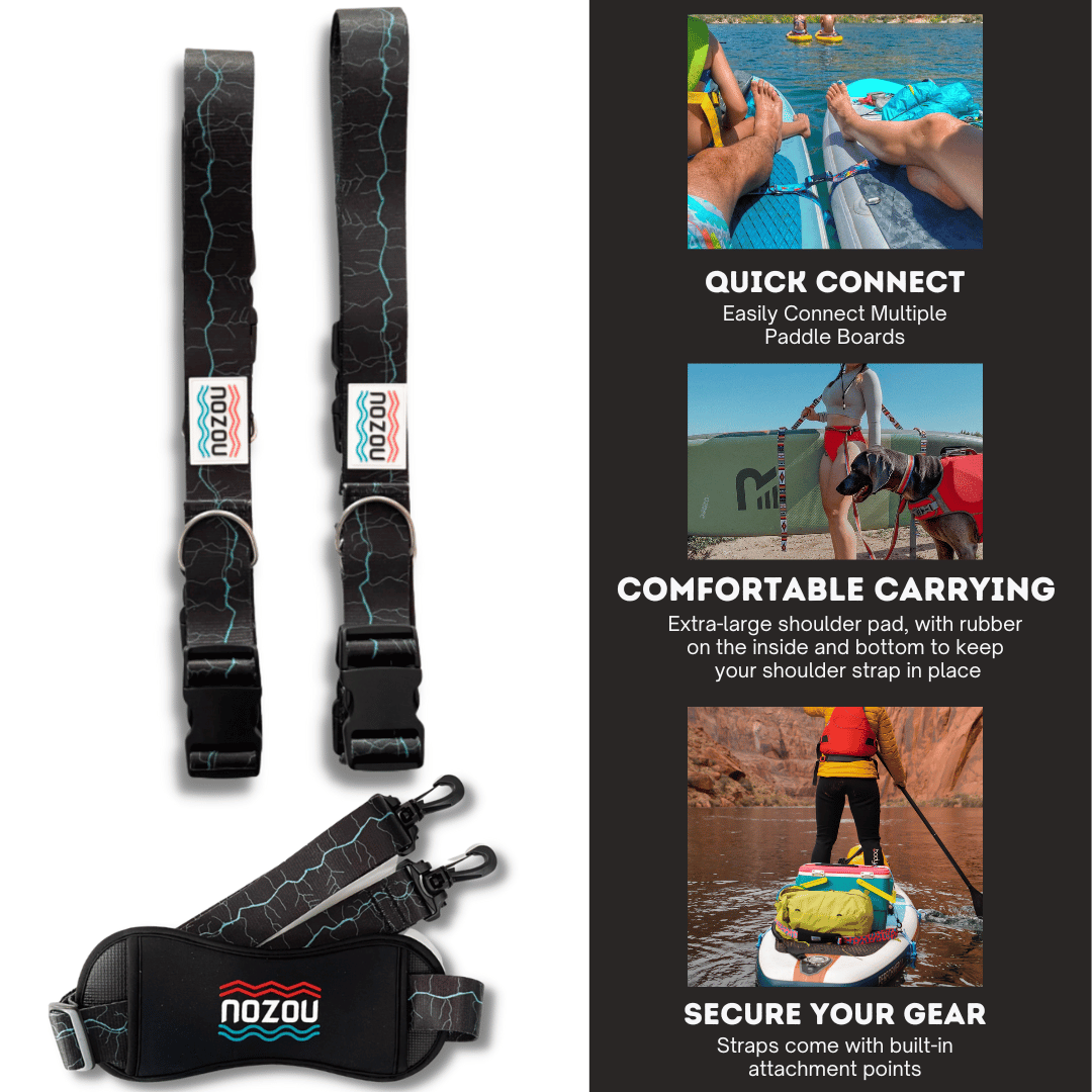 Electric River Paddleboard Strap | Nozou SUP Straps